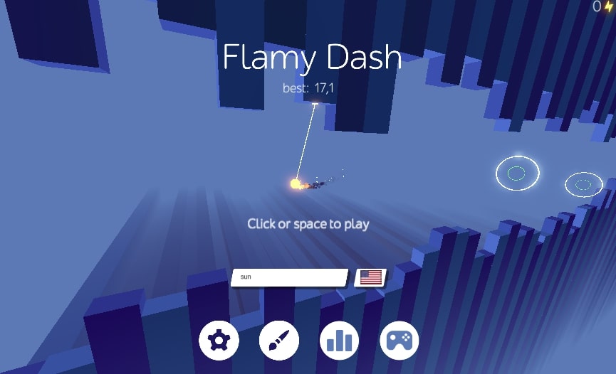 Flamy Dash - Play Online