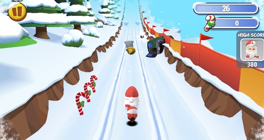 Santa Run - Play Online